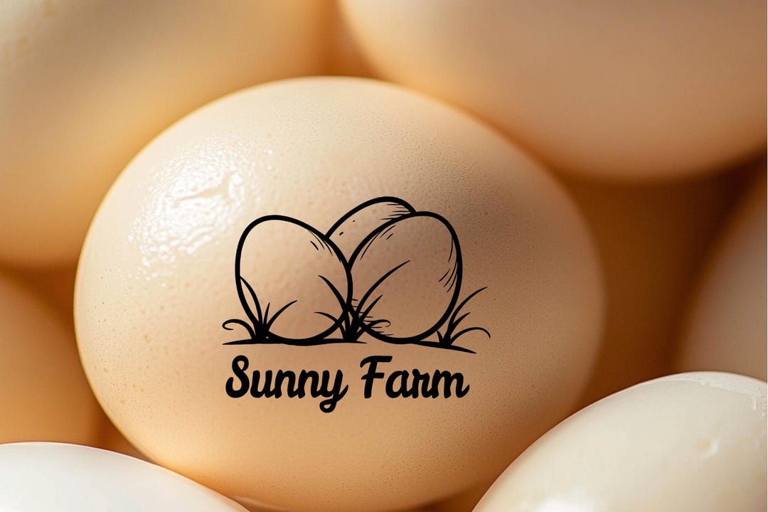 Egg Stamp Egg Handling Stamp Egg Label Fresh Eggs Stamp Homesteading ...