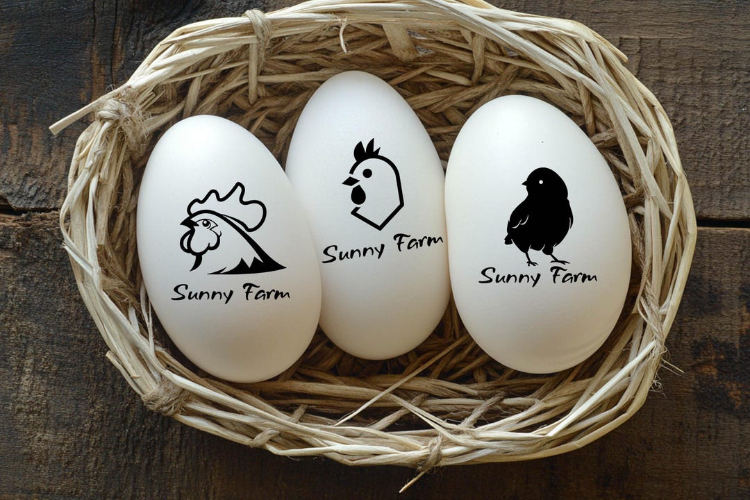Egg Stamp Egg Handling Stamp Egg Label Fresh Eggs Stamp Homesteading ...