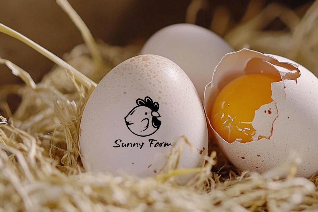 CUSTOM Mini Egg Stamp Mini Stamper for Eggs Backyard Chickens Chicken ...