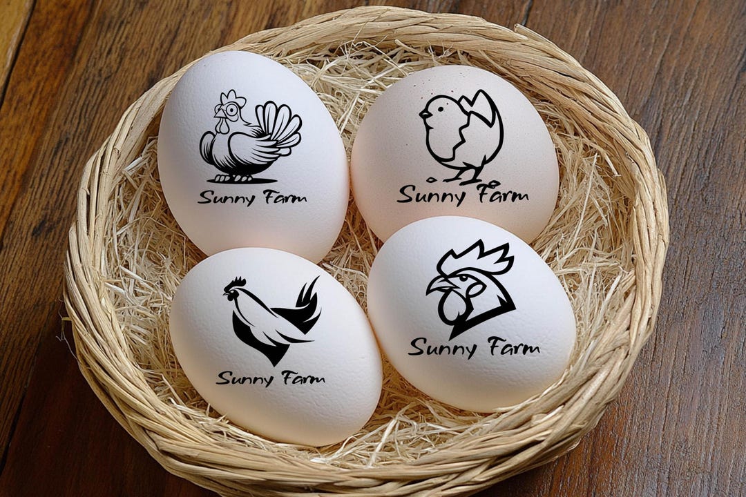 Custom Egg Stamper Chicken Stamp for Egg Farm, Chicken Lover Gifts ...