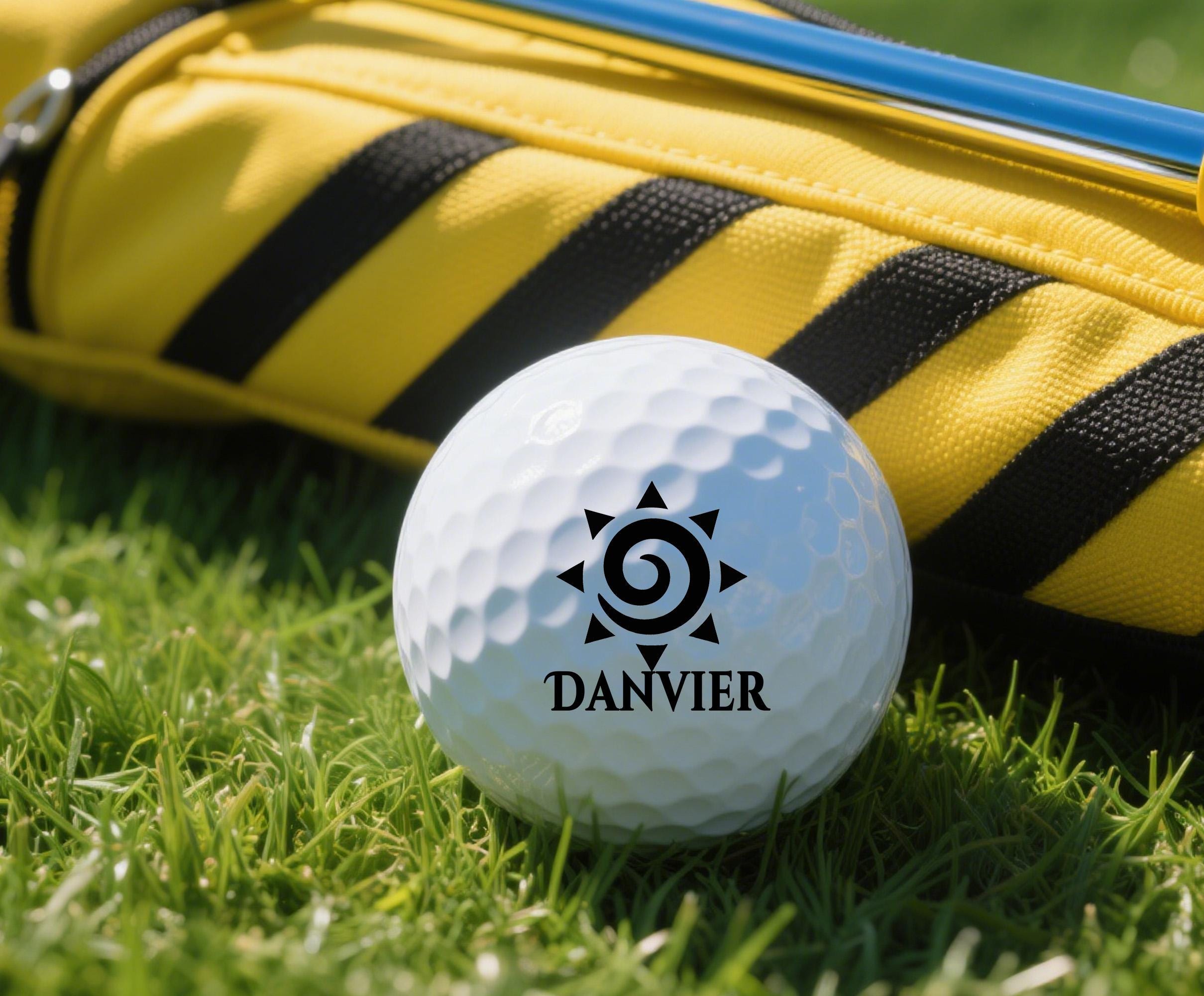 Golf Ball Sticker\personalized Golf Ball\custom Decal for Golf\golf ...