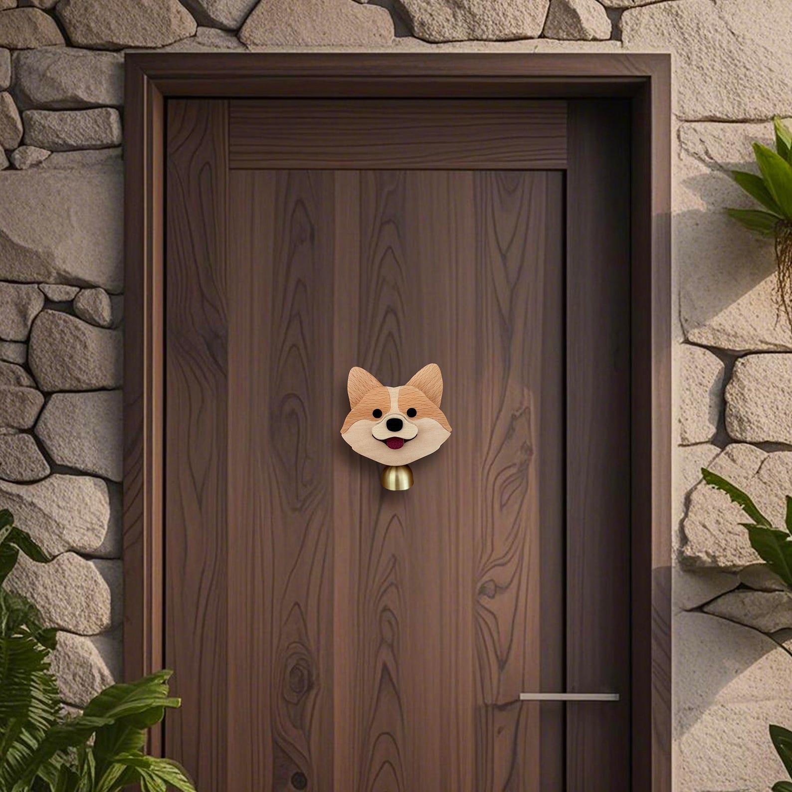 Handmade Original Doorbell, Wooden Doorbell, Dog Doorbell, Animal ...