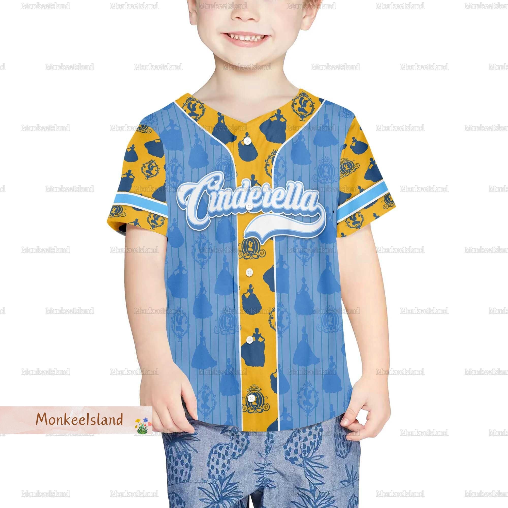 Disney Cinde Jersey Shirt, Disney Princess Jersey, Personalized Jersey ...