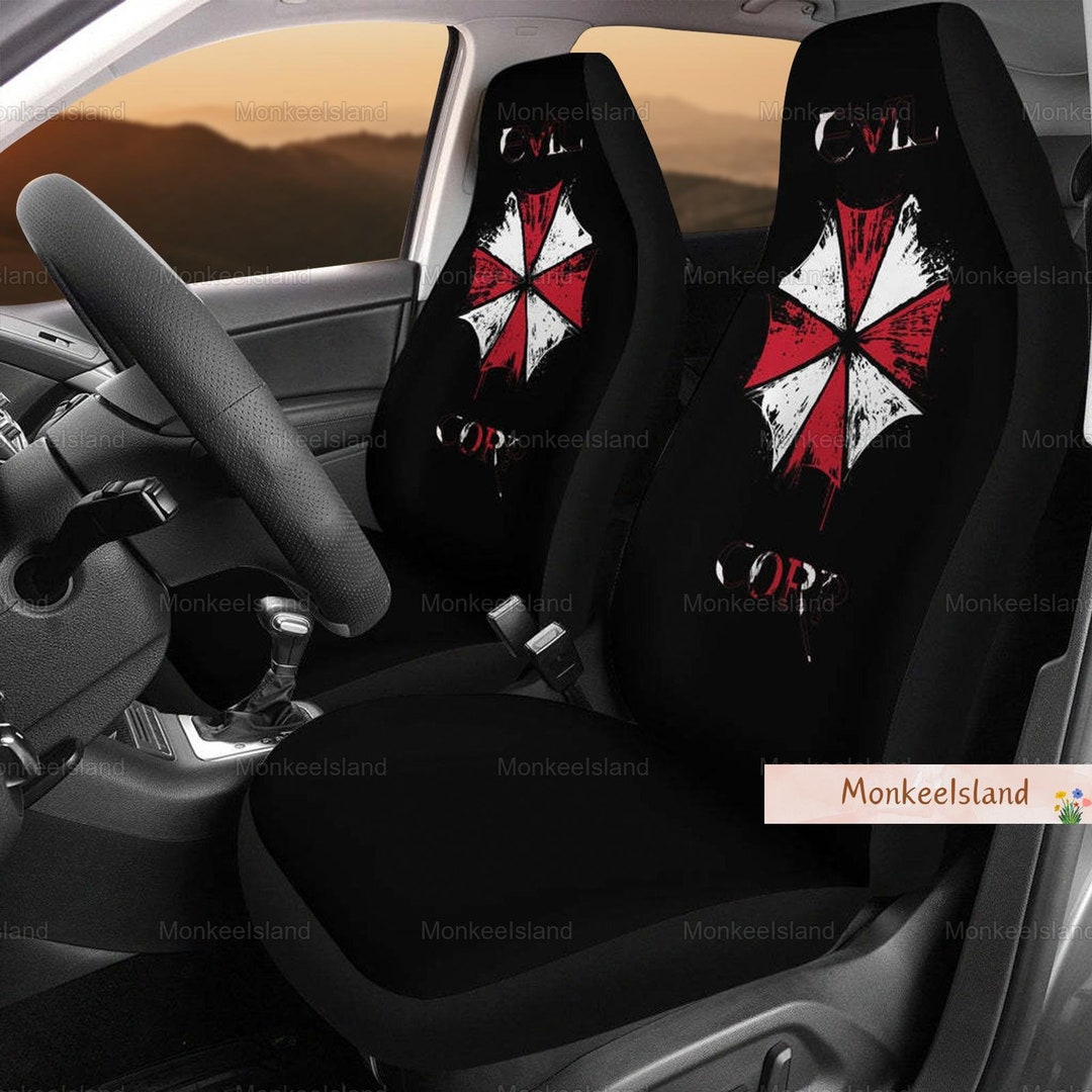 Raccoon City Car Seat Covers, Umbrella Corporation Auto Seat Covers ...