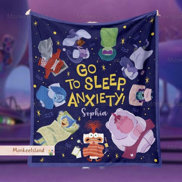 Pixar Inside Out Blanket - Etsy