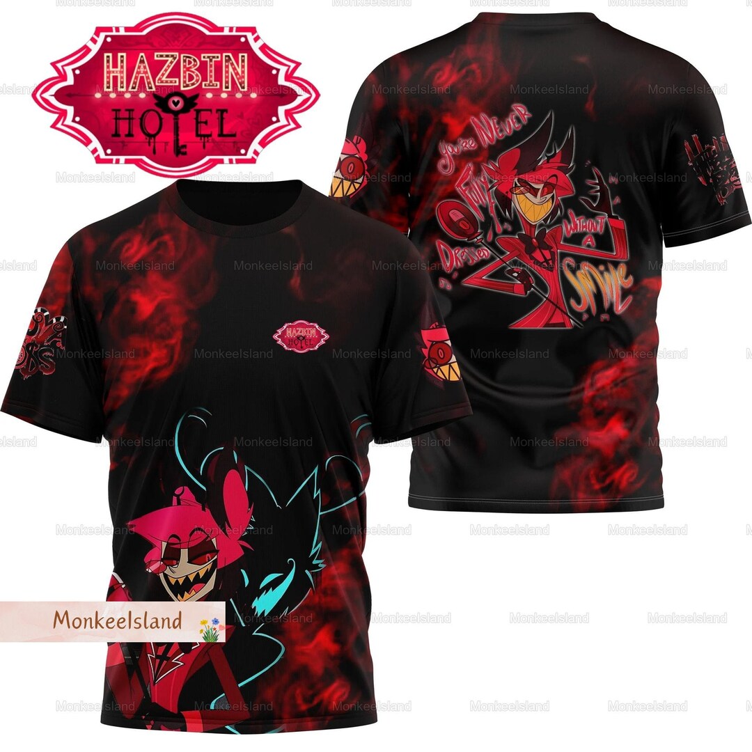 Alastor Hazbin Hotel Shirt, Hazbin Hotel Character Shirt, Alastor Demon ...