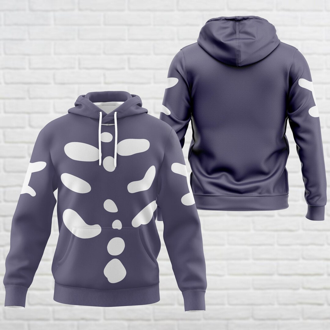 Barrel Skeleton Costume Hoodie, Nightmare Before Christmas Cosplay ...
