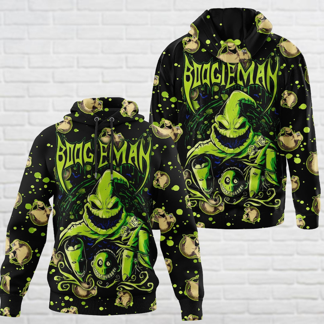 Halloween Oogie Boogie Hoodie, Boogieman Sweatshirt, Nightmare Before ...