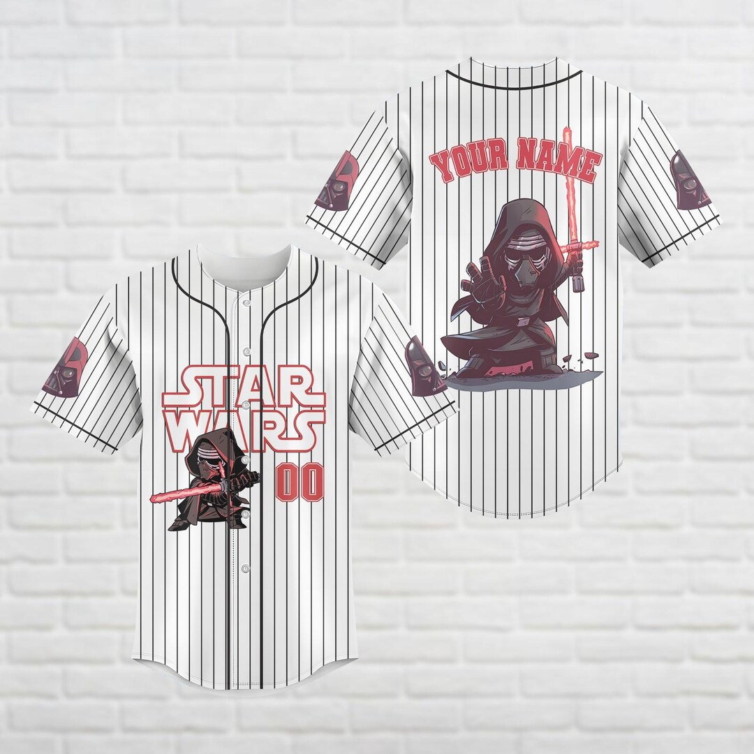 Star Wars Jersey, Darth Vader Baseball Shirt, Anakin Skywalker Shirt ...