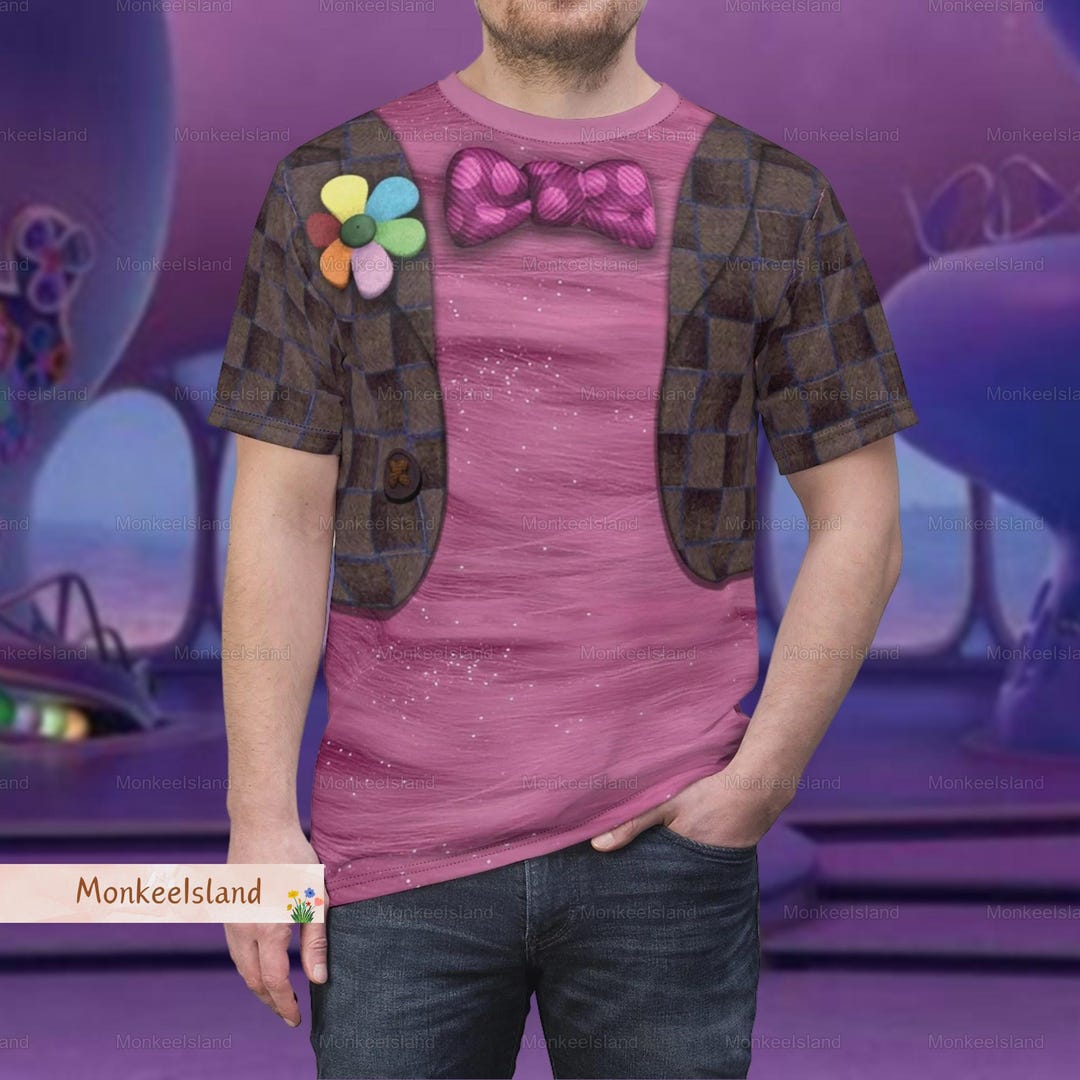Inside Out Bing Bong Costume Shirt, Bing Bong Cosplay Shirt, Inside Out ...
