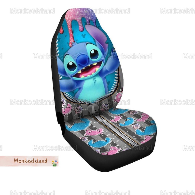 Stitch Angel Couple Seat Covers, Stitch Couple Seat Covers,disney ...