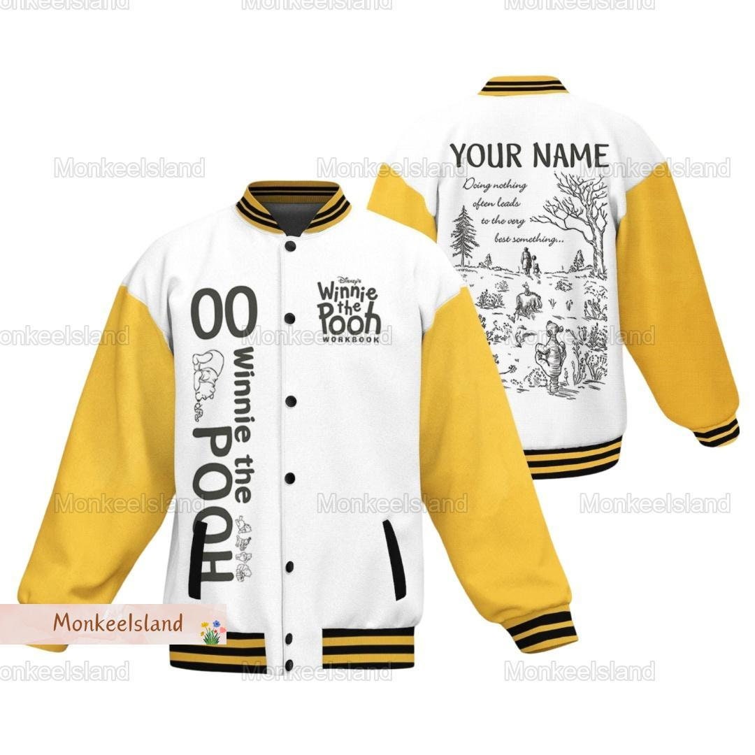 Vintage Winnie the Pooh Jacket, Pooh Bear Jacket, Personalized Jacket ...