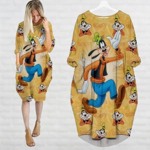Halloween Disney Goofy Dress, Mickeys and Friends Women Dress, Funny ...
