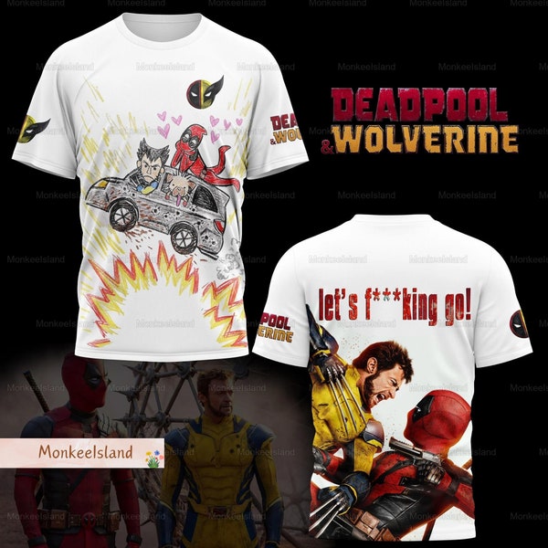 Deadpool Wolverine Heart Sign Shirt - Etsy