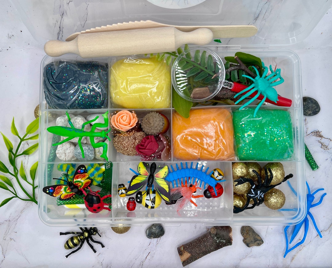 Bug Explorer Sensory Dough Kit, Sensory Play, Spiders, Bugs Creepy ...