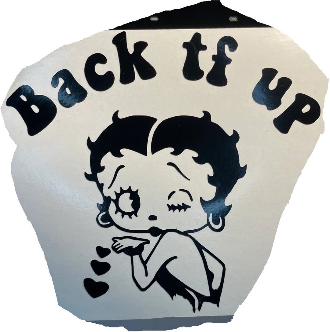 Betty Boop Sticker/decal - Etsy