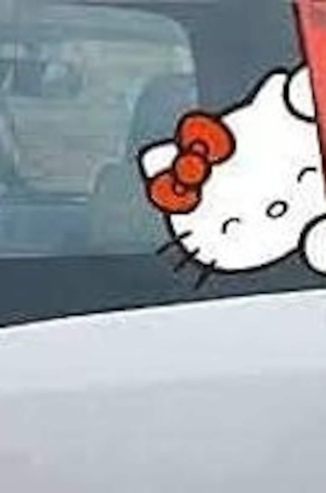 Red Bow Hello Kitty Sticker/ Decal - Etsy
