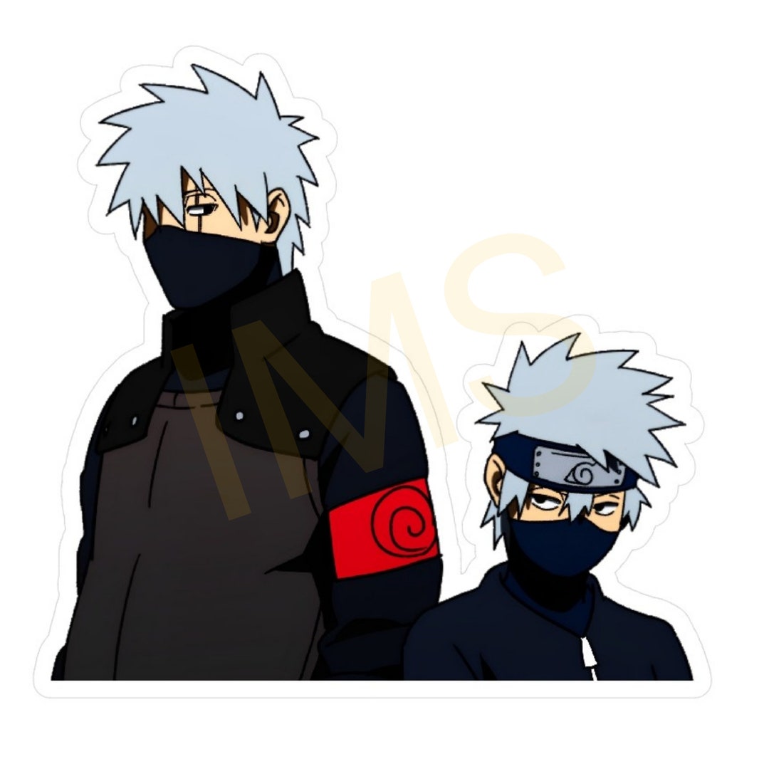 Kakashi Two Face Sticker/decal - Etsy