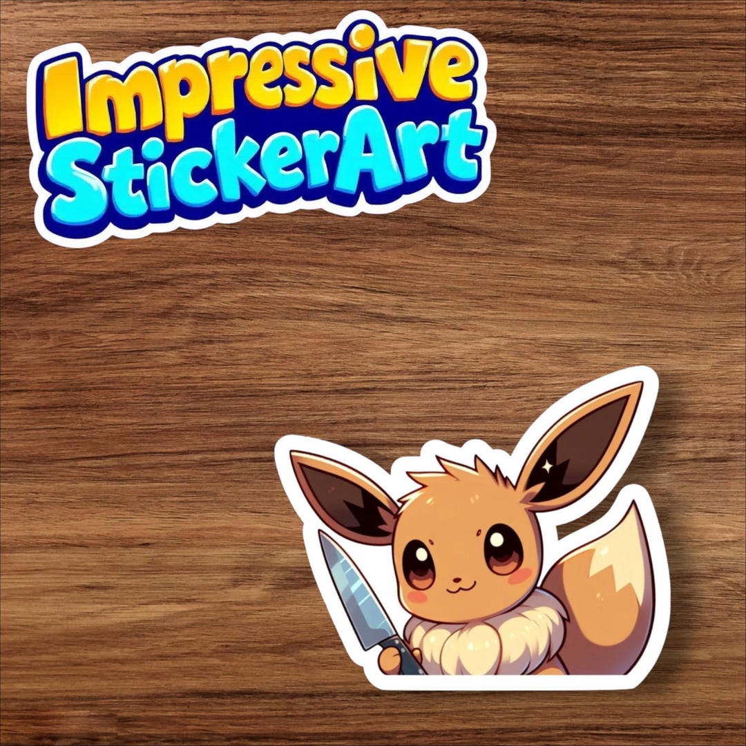 Eevee Sticker & Decal - Etsy