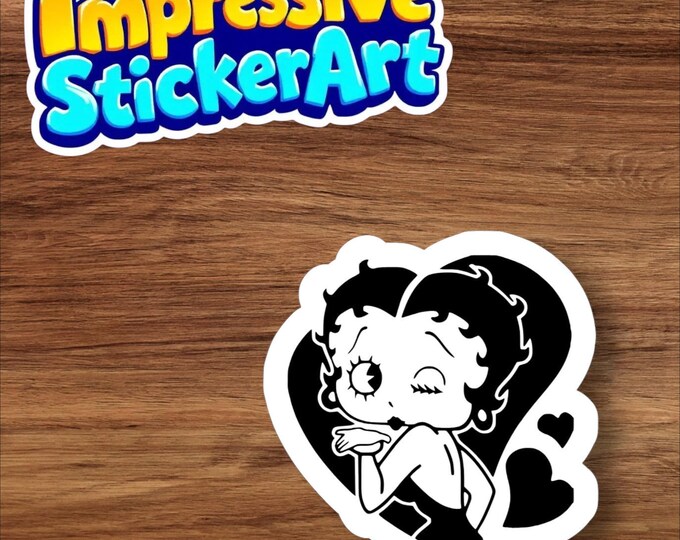 Saint Betty Boop Sticker - BOGO - 2 for the Price of 1! - Etsy