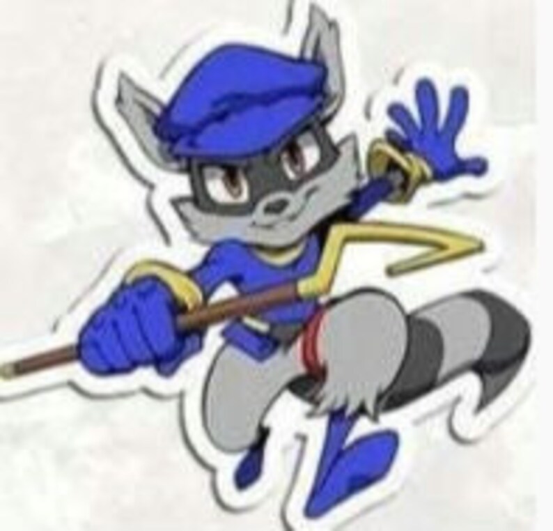 Sly Cooper Sticker Decal - Etsy