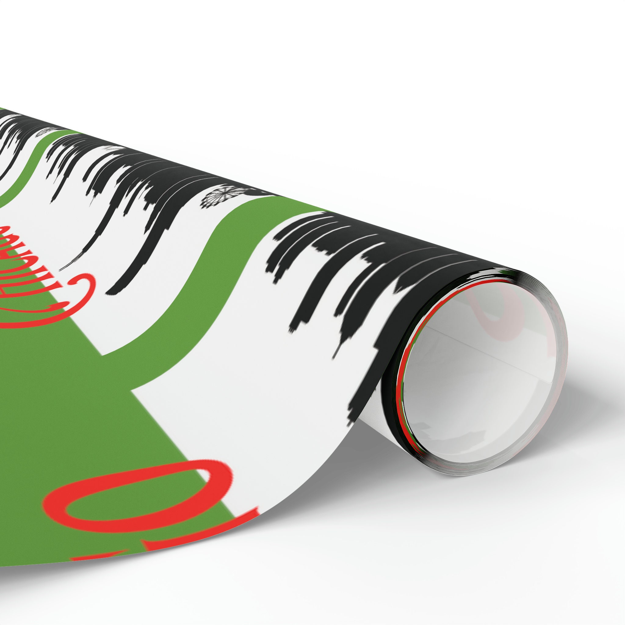 Chicago Skyline OG Wrapping Papers in Holiday Colors 30"x72" - Etsy