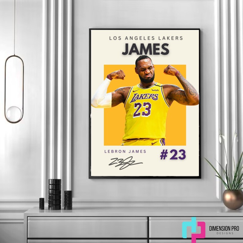 Lebron James, Los Angeles Lakers, LA, NBA Fans, NBA Poster, Basketball ...