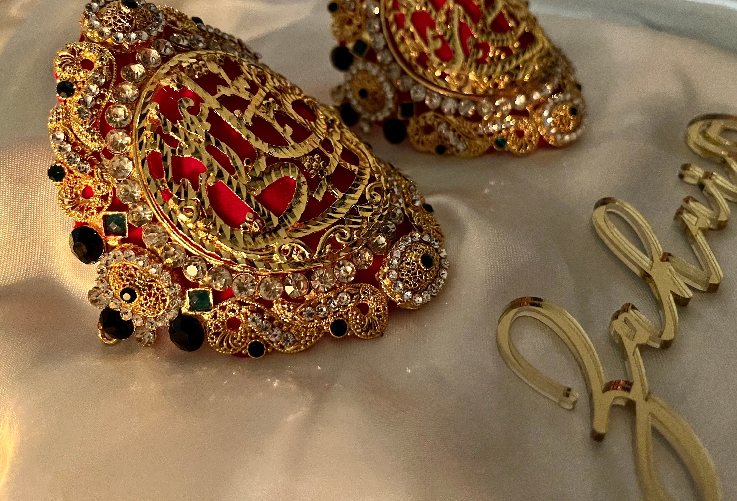 Bride & Groom Imam Zamin Set (nikaah Shaadi Wedding Gifts Ceremony ...