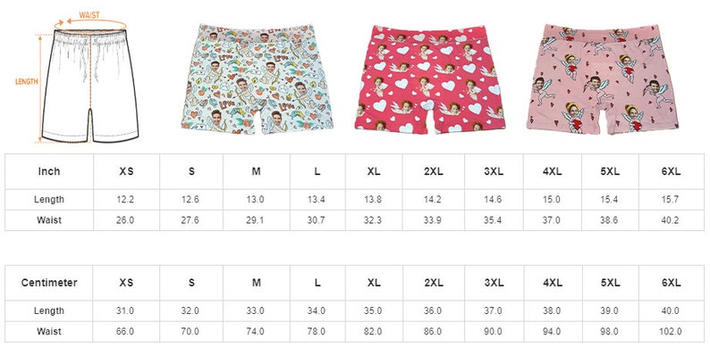 Personalized Baby Pink Boxers for Men, Custom Face for Underwear ...