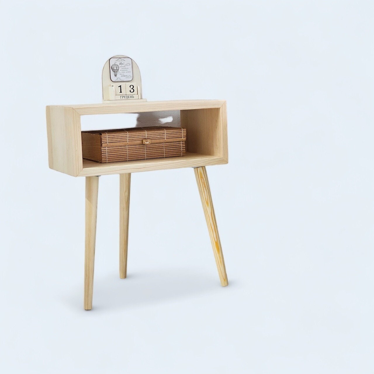 Nightstand Coaster Bedside Table Night Table Wooden - Etsy