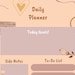 Daily Planner With Poster - Etsy