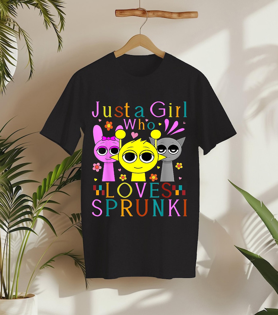 Sprunki Game Shirt, Sprunki Fan Tee, Sprunki Lime Shirt, Roblox Cool ...