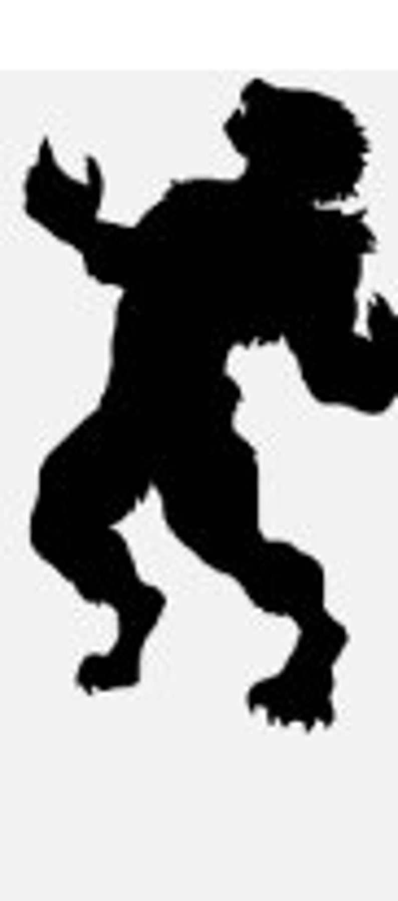 Werewolf Vinyl Decal Stickers, Car Window Wall Laptop, Stickers for ...