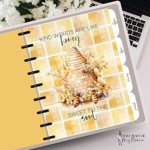 Bee You Planner Bundle Planner Dashboards Classic Happy Planner Cover ...