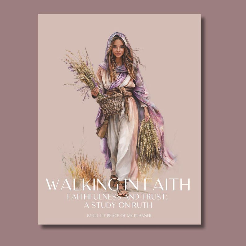 Ruth 5 Day Bible Study Guide Women of the Bible Printable Ruth Bible ...