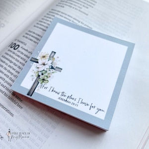 Bible Verse Tear Away Memo Pad With Scripture Note Pad Christian ...