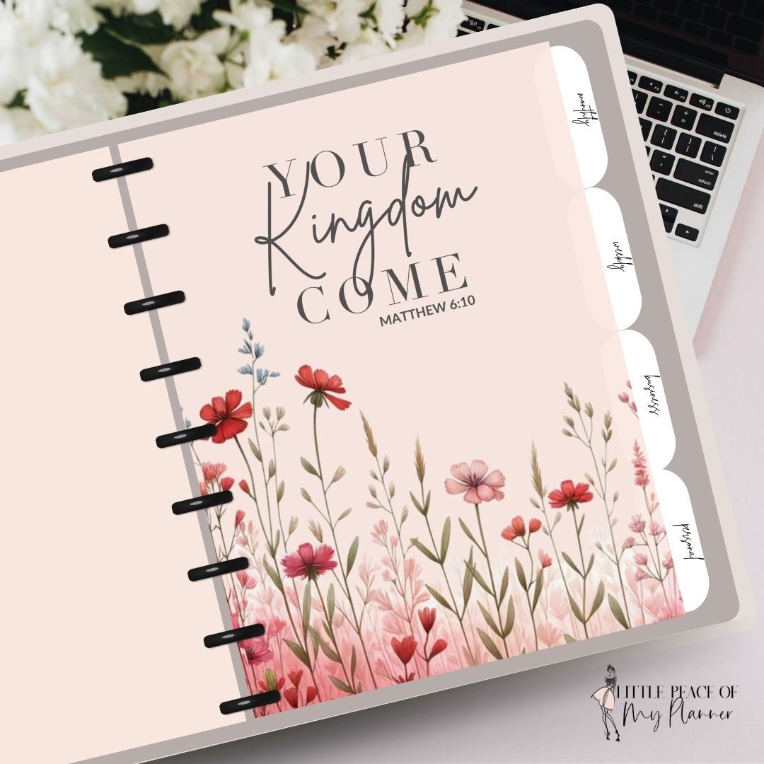 Bible Verse Planner Printable Planner Dashboard Dashboard Planner ...