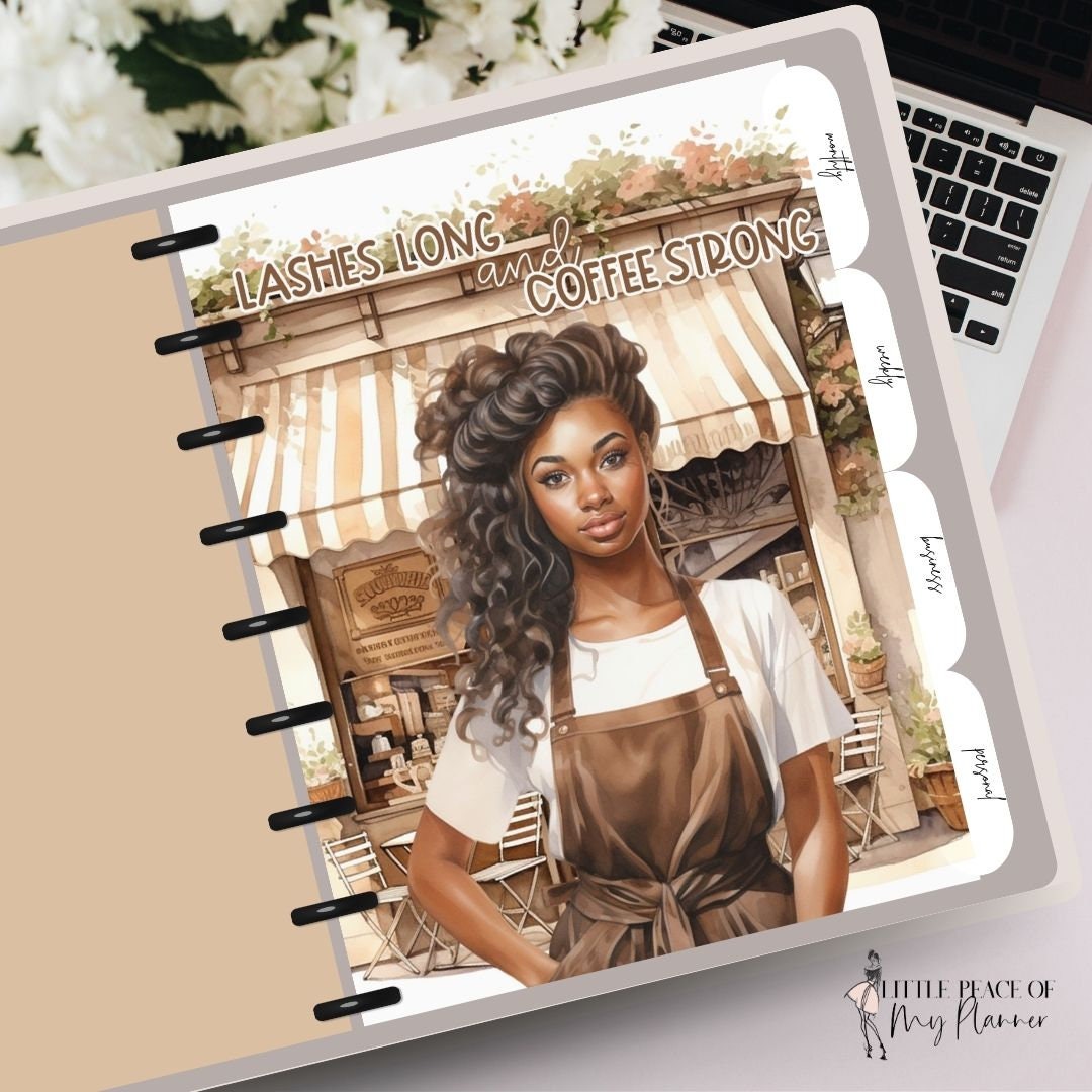 Coffee Planner Printable Planner Dashboard Printable Dashboard Coffee ...