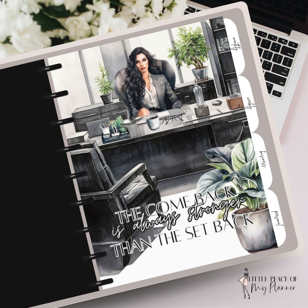 Welcome Back Planner Dashboard Planner Dividers Classic Happy Planner ...