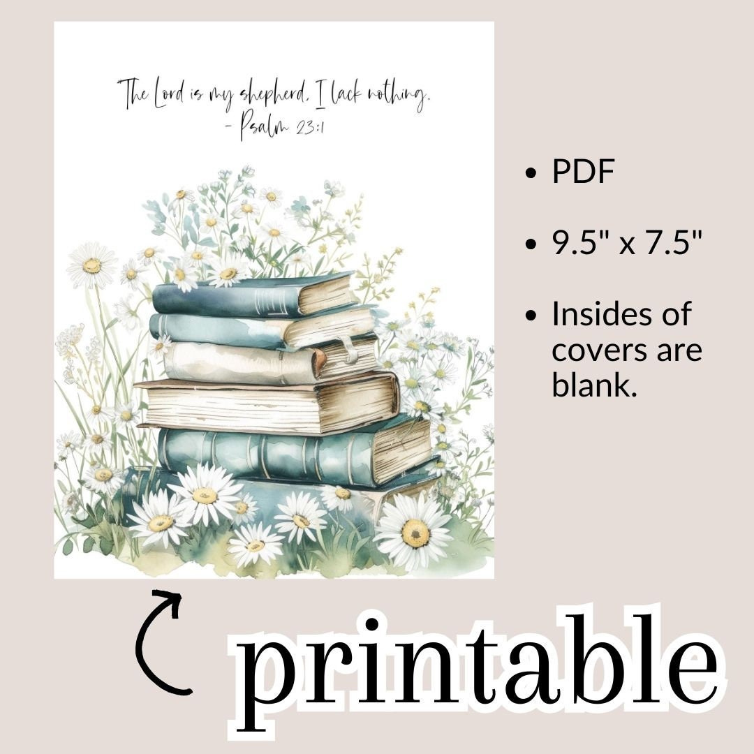 Bible Verse Planner Cover Printable Faith Planning Bible Quote ...