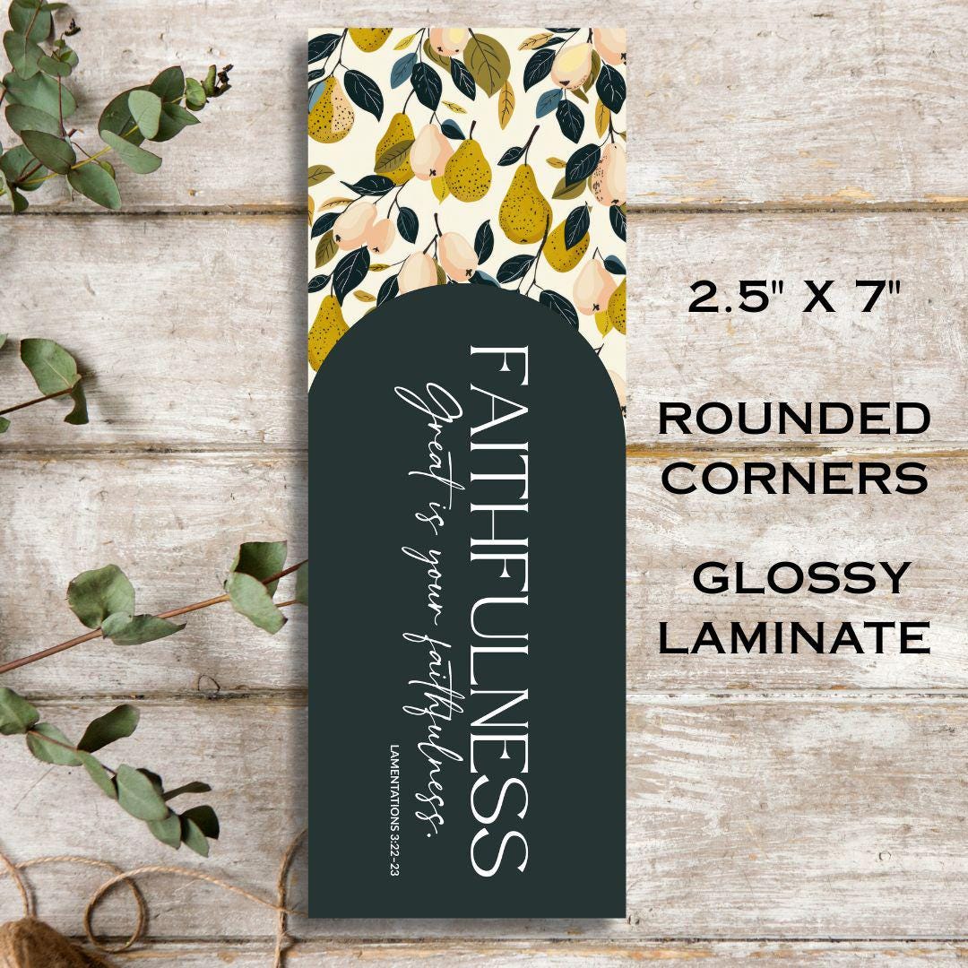 Fruit of the Spirit Joy Bookmark – Bible Verse Bookmark for Women ...