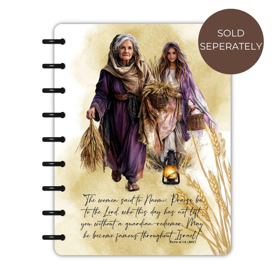 Ruth and Naomi Women of the Bible Planner Dashboard Happy Planner and ...