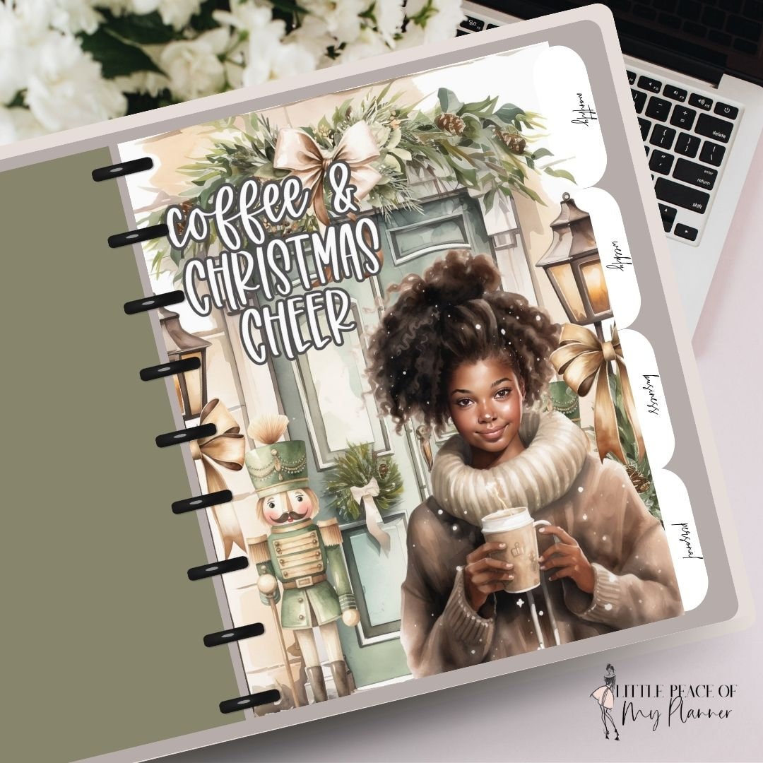 Planner Printable Planner Dashboard Printable Dashboard Cozy Christmas ...