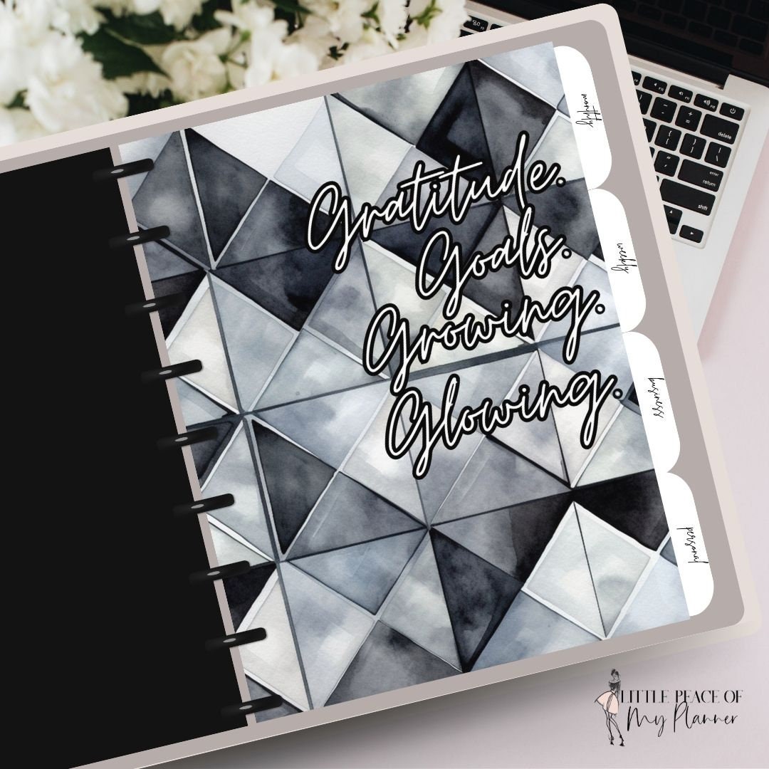 Gratitude and Goals Boss Babe Planner Planner Dashboard Dashboard ...