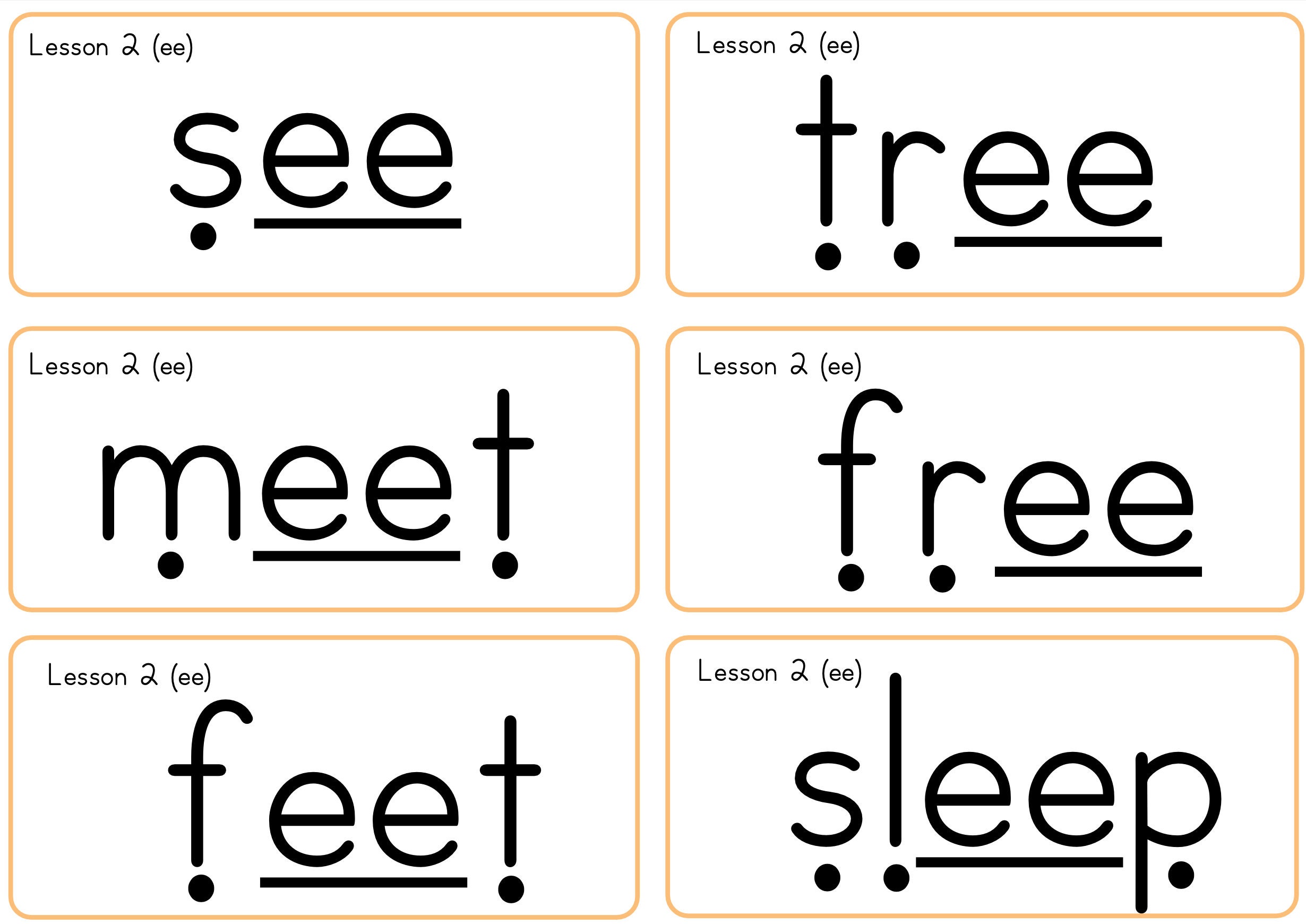 Sight Words and Decodable Words - Etsy