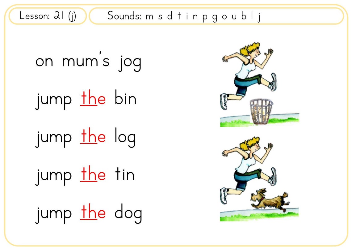 Printable Decodable Stories for Kids - Etsy