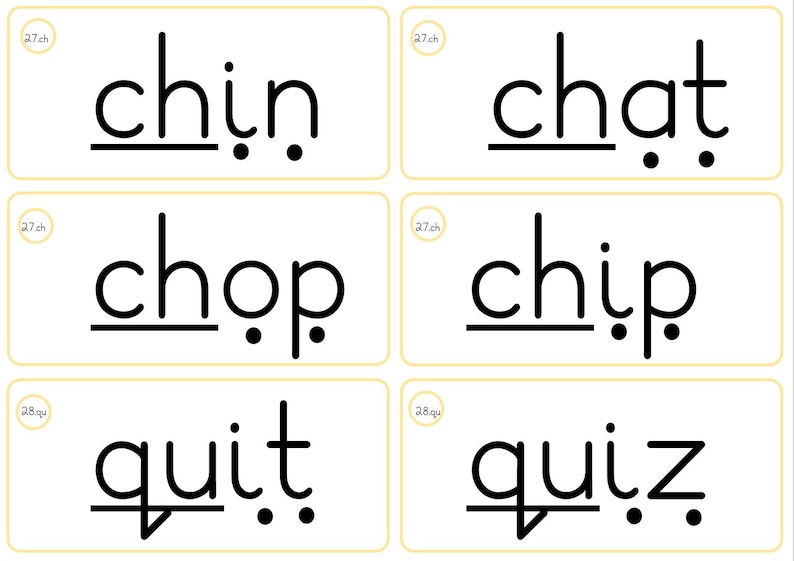 Sight Words and Decodable Words - Etsy