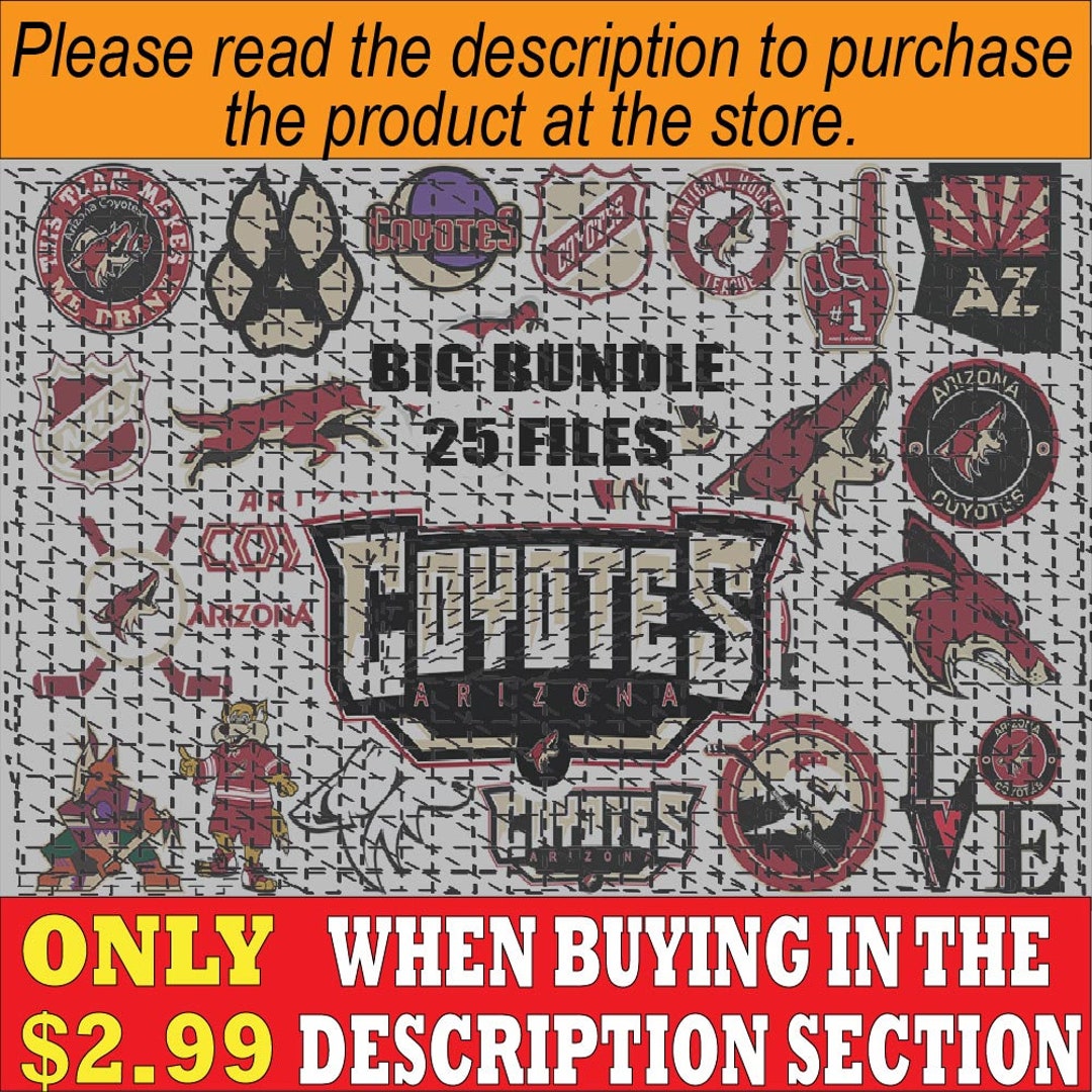 Arizona-coyotes Hockey Teams SVG, Arizona-coyotes Svg, NHL Svg, NHL Svg ...