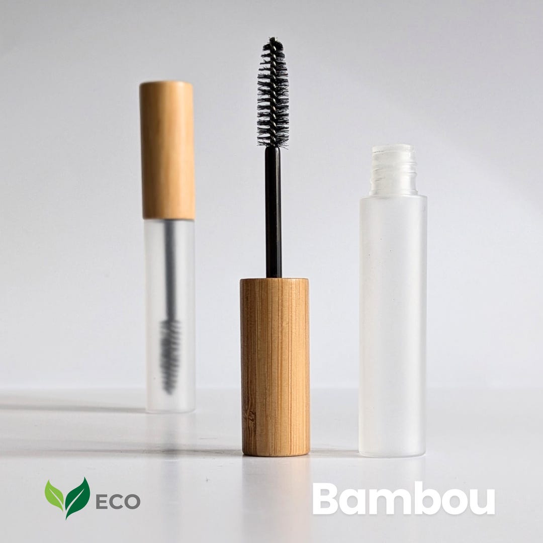 Empty Mascara Tube Made of Bamboo and PET (rigid Plastic) - Etsy