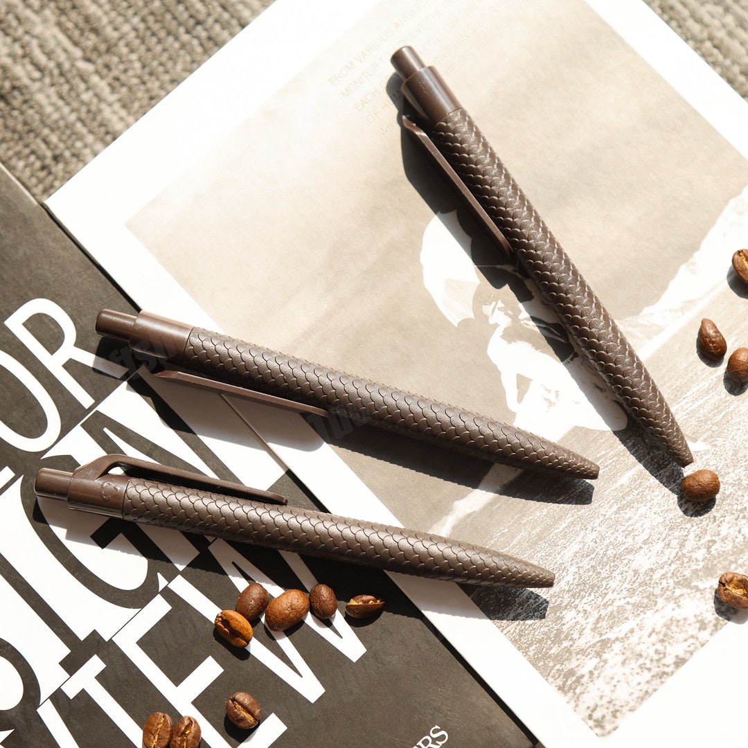 Eco-friendly Coffee Grounds Pen,coffee Pen,0.5mm, School Supplies,back ...